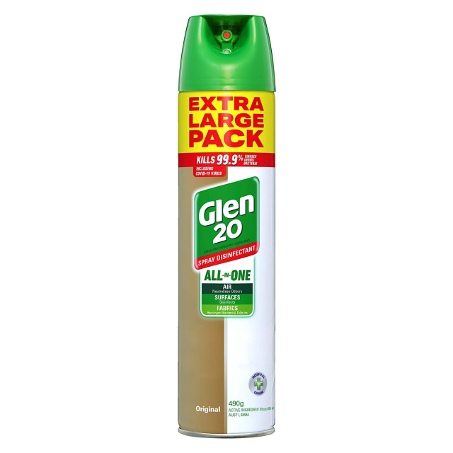Glen 20 Disinfectant Original 490g x 12 | Mega Office Supplies