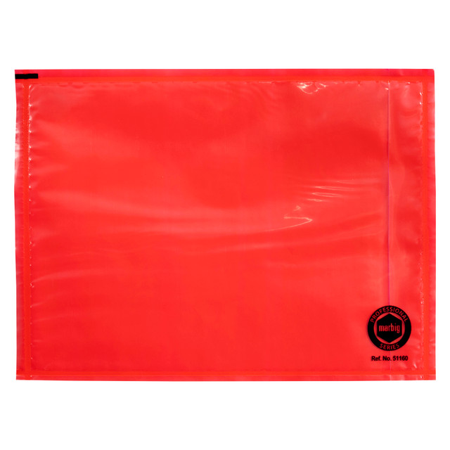 Mbg Pro Env Plain 175x125mm Red Bx1000 | Mega Office Supplies