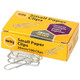Mbg Paper Clips Small 28mm Chrome Box 100 | Mega Office Supplies