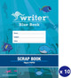 Writer Blue Book Scrap Book 330x240mm 72pg Pack 10