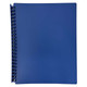 Osmer Display Book Refillable A4 Blue Pk24 | Mega Office Supplies