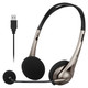 Verbatim USB-A Headset with Boom Mic Black Grey | Mega Office Supplies