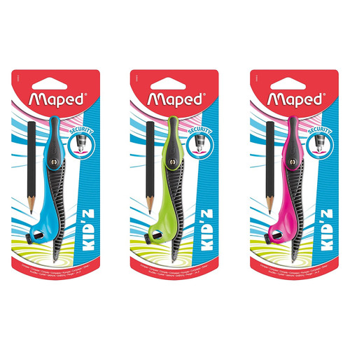 Maped Kidz Compass Holder Assorted Colours | Mega Office Supplies
