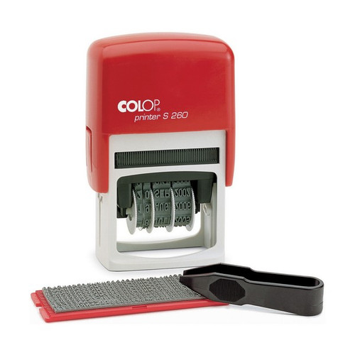 Colop 986047 S260 DIY Stamp Set 4mm | Mega Office Supplies