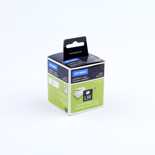 DYMO #99010 LabelWriter LW White Permanent Address Labels 89x28mm (2 ...