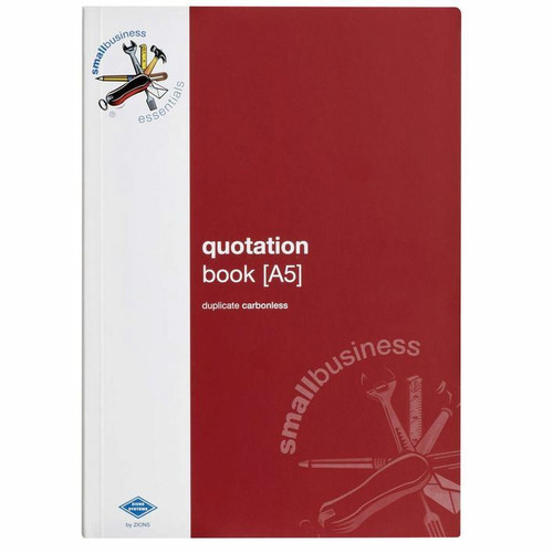 Zions SBE2 Small Business Essentials Quotation Book - A5