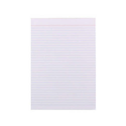 Quill Bank Pad Ruled A4 100 Leaf Wht Bx10 | Mega Office Supplies
