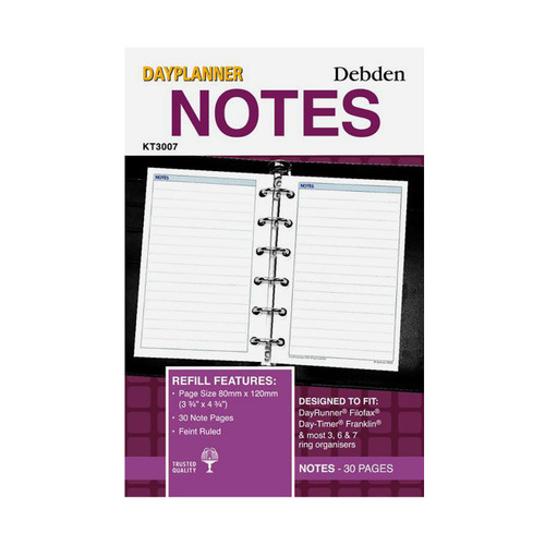 Collins Debden Pocket Size Notes Refill | Mega Office Supplies