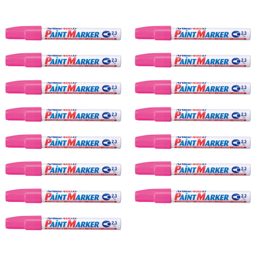 Artline 400 Paint Marker Bullet Pink Bx15 | Mega Office Supplies