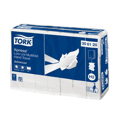 Tork Xpress Low Lint Slimline Hand Towel H2 White