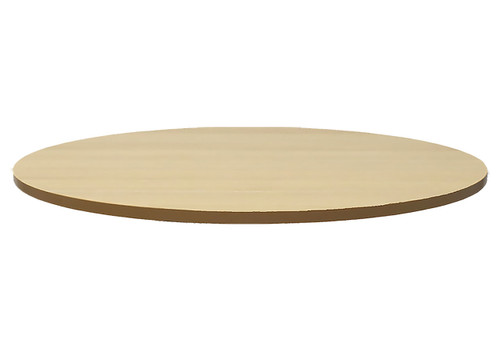 Round Table Top 1200mm Dia. x 25mm Natural Oak | Mega Office Supplies