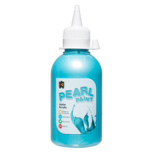 Pearl Paint Junior Acrylic 250ml Blue - Educational Colours | Mega ...