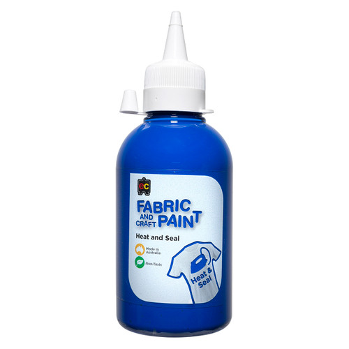 Educational Colours 250ml Dark Blue Fabric & Craft Paint | Mega Office ...