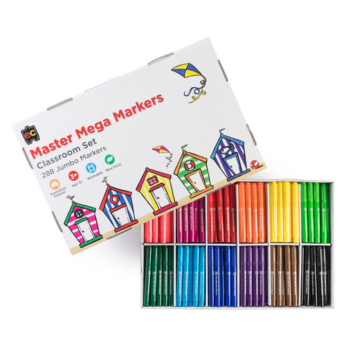Master Mega Markers Box of 288 | Mega Office Supplies