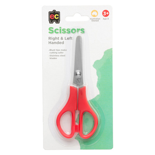 Stainless Steel Scissors 130mm - Educational Colours | Mega Office Supplies
