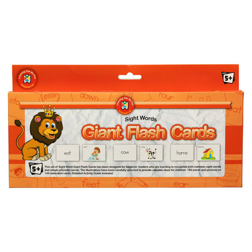 Sight Words Giant Flash Cards | Mega Office Supplies