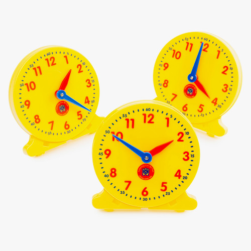 Teach Me Time Clocks (Box of 6) | Mega Office Supplies