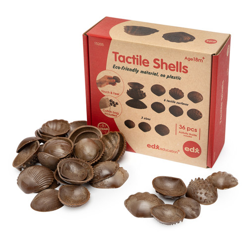EDX Education Tactile Shells Set | Mega Office Supplies