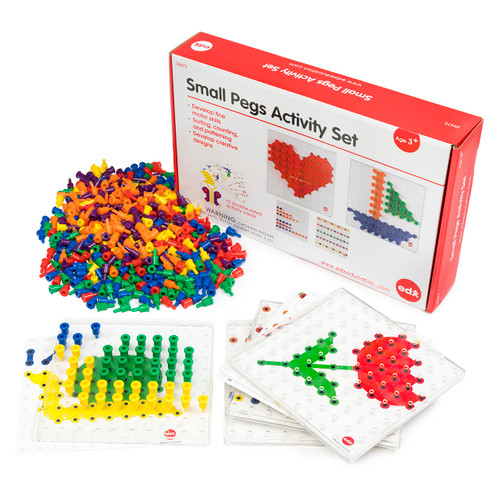 EDX Education Small Pegs Activity Set | Mega Office Supplies