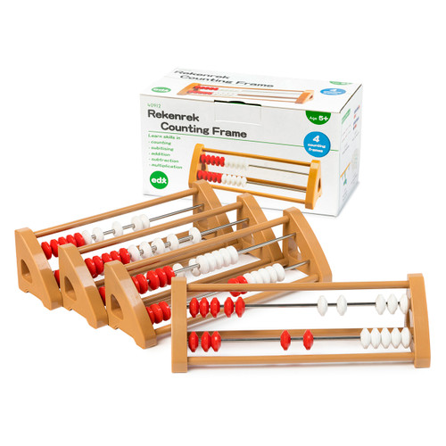 EDX Education Rekenrek Counting Frame Set of 4 | Mega Office Supplies