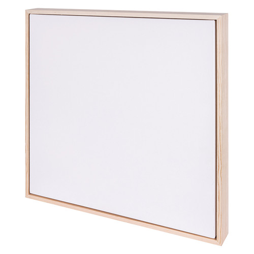 40x40" Floating Wooden Box Canvas | Mega Office Supplies