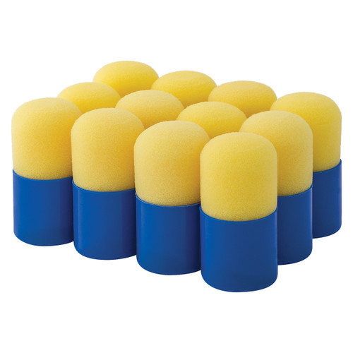 Foam Stampers/Dabbers Pack of 12 | Mega Office Supplies