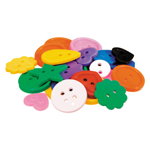 Bright Buttons Assorted 450g | Mega Office Supplies