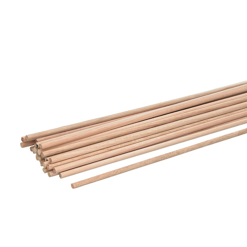 Dowel Rod 6mm x 90cm Natural Pack of 30 | Mega Office Supplies