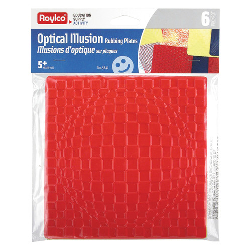 Optical Rubbing Plate - Pack of 6 | Mega Office Supplies