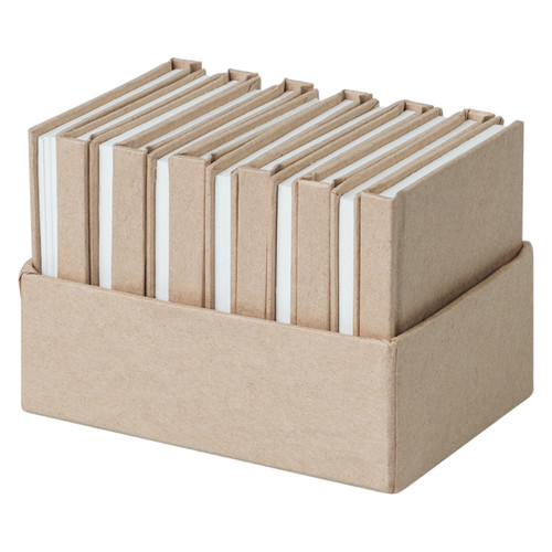 Kraft Mini Notebooks Pack of 12 | Mega Office Supplies