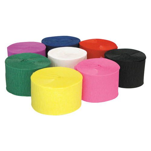 Crepe Streamers Asstd 48's | Creative School Supply | It's A Mega Thing