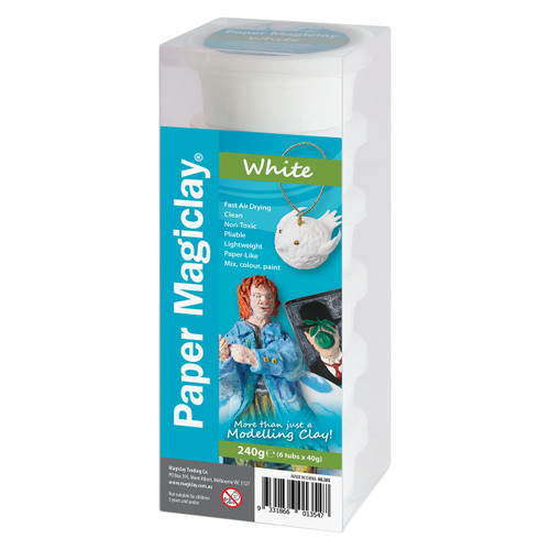 Paper Magiclay White 240g | Creative School Supply | It's A Mega Thing