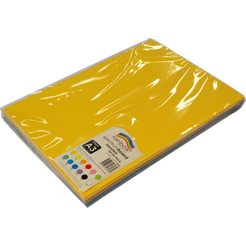 Rainbow A3 Spectrum Cardboard - Mega Office Supplies