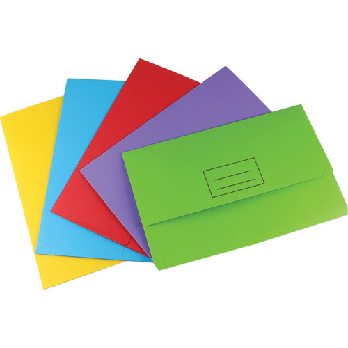 Stat. Board Document Wallet - Assorted Colours - Pack of 25 | Mega ...
