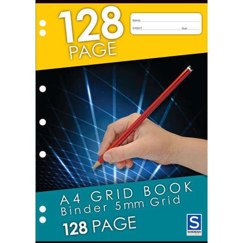 A4 Grid Book - Sovereign | Mega Office Supplies