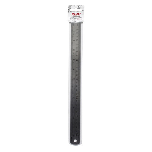 Kent Stainless Steel Ruler 30cm | Mega Office Supplies