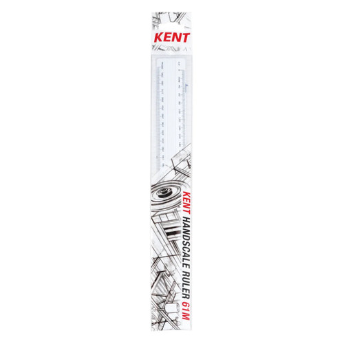 Kent Double 61M Sided Handscale Ruler | Mega Office Supplies