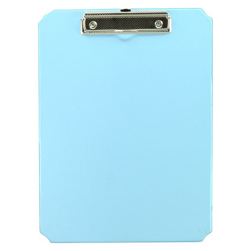Osmer Clipboard A4 32x23.4cm Light Blue Box 12 | Mega Office Supplies