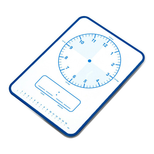 Visionchart Whiteboard Tablet A4 Clock/Time One Side | Mega Office Supplies
