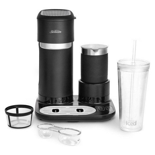 Sunbeam Iced + Hot Coffee Machine Black | Mega Office Supplies