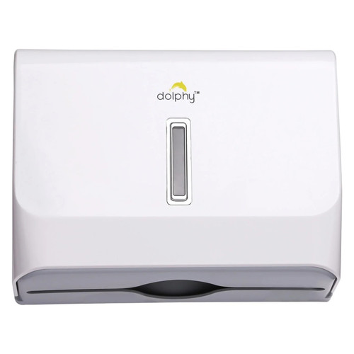 Dolphy Multifold Slimline Paper Towel Disp Wht | Mega Office Supplies