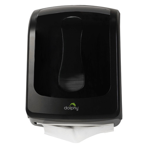 Dolphy Slimline Paper Towel Disp Blk | Mega Office Supplies