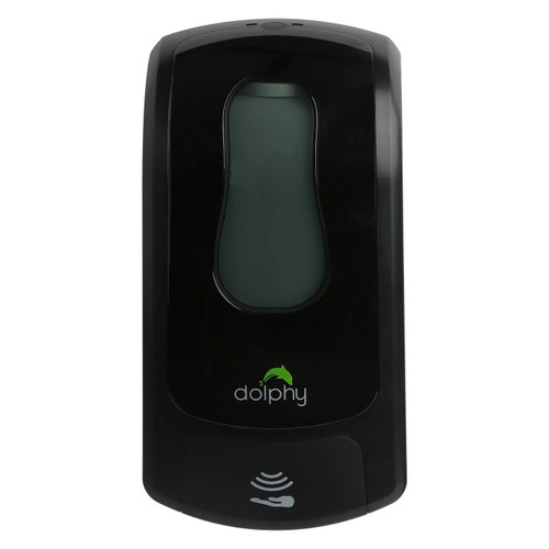 Dolphy Auto Soap-Sanitiser Dispenser 1L Black | Mega Office Supplies