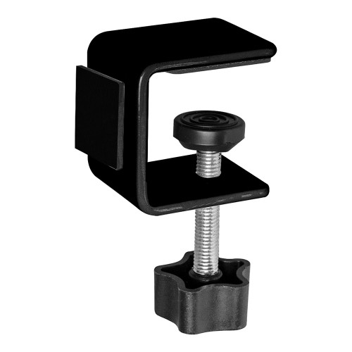 SANA Desk Screen Clamp Dual Type 4 Black Pk2 | Mega Office Supplies