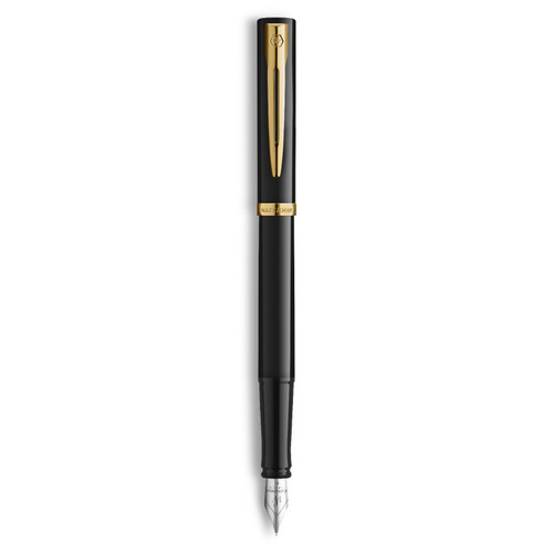 Impression FP Black with Gold Trim Med Nib | Mega Office Supplies