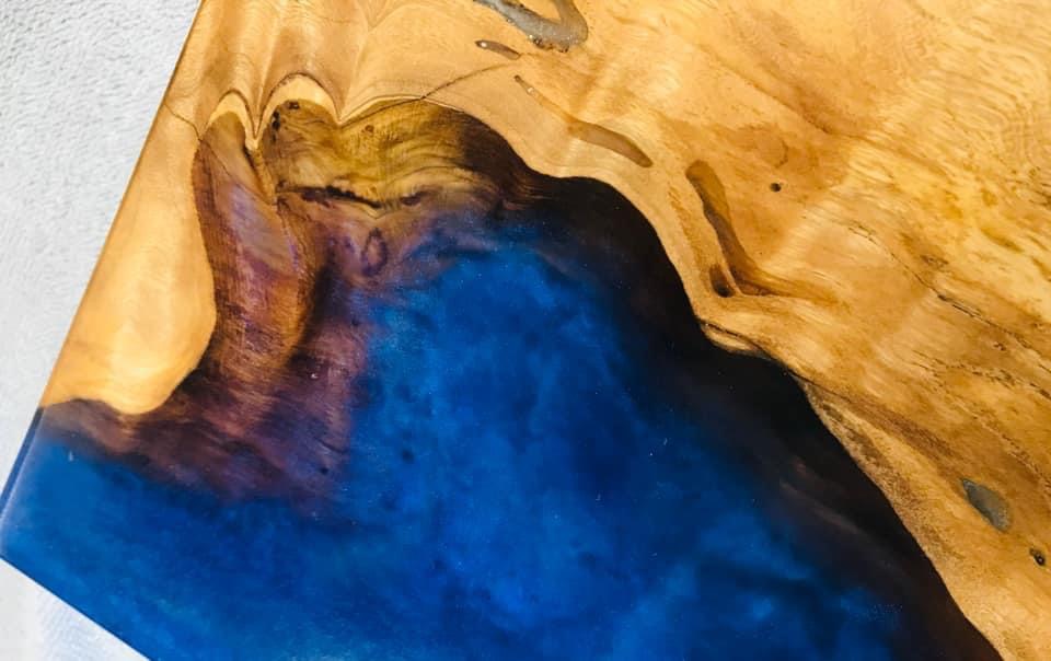 A sample of our Epoxy Resin Projects - Colliers Woodshop