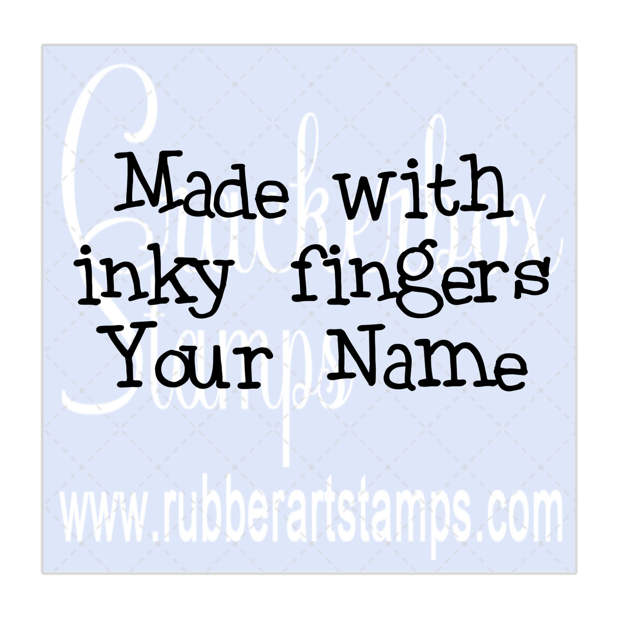 More Fingers - Crackerbox Stamps