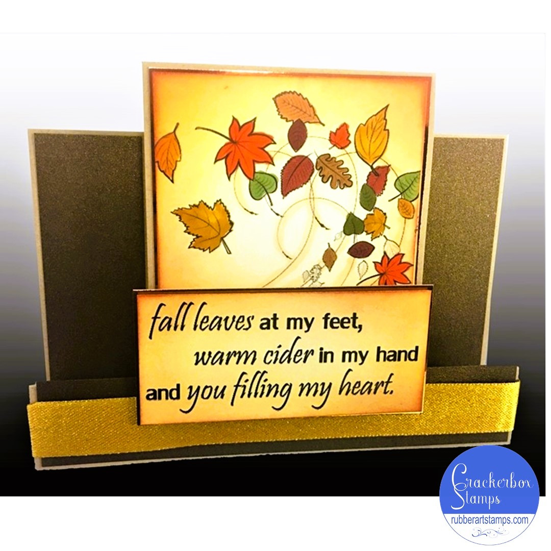 Fall Leaves Step Card