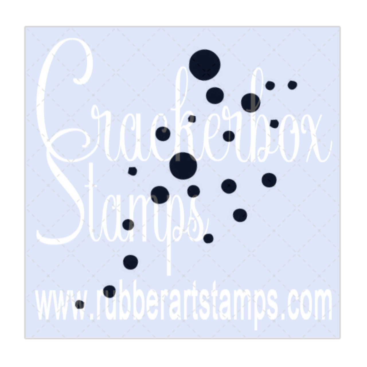 Dot Splatter - Crackerbox Stamps