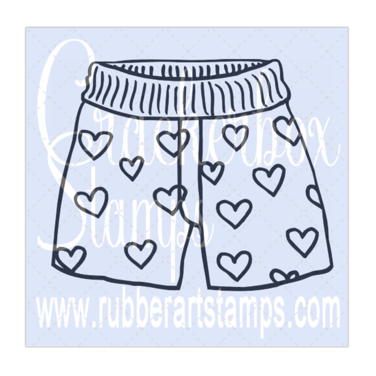 Heart Boxers - Crackerbox Stamps